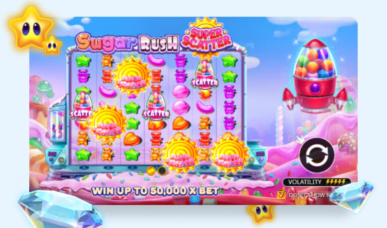Sugar Rush Super Scatter | Super Scatters & 50.000x winst