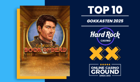 Top 10 meest gespeelde gokkasten van Hard Rock Casino in 2025